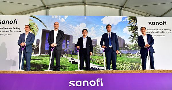 Sanofi breaks ground on first-of-its-kind Evolutive Vaccine Facility in ...