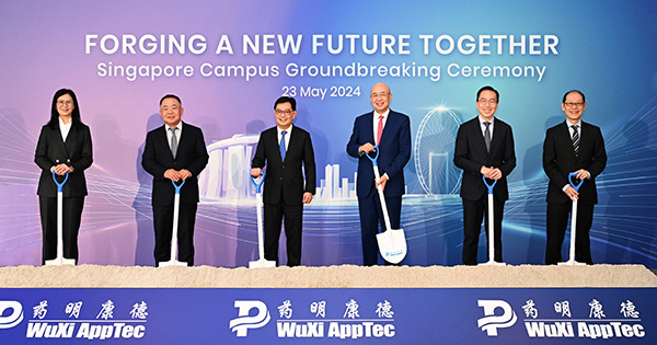 WuXi AppTec breaks ground on new site in Singapore to better support ...