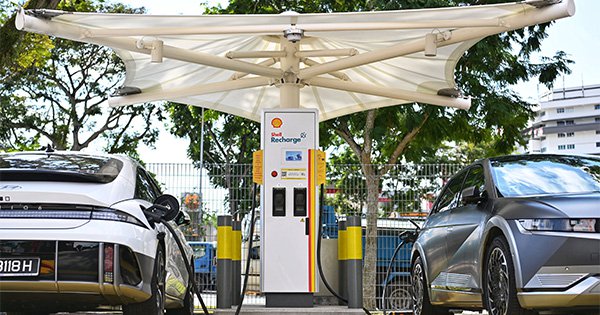 Shell launches its fastest EV chargers powered by solar energy at 3 ...