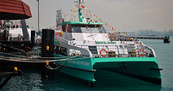 Singapore’s first fully electric ferry service will transport Shell ...