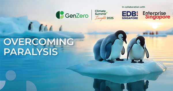 GenZero Summit 2025: Overcoming Climate Paralysis | Singapore EDB